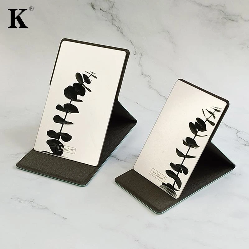 Ultra-thin Folding Make Up Mirror Rectangle Makeup Folding Mirrors ...