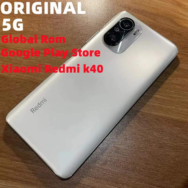 Xiaomi Redmi K40 5G 글로벌 Rom 휴대폰, 스냅드래곤 870 옥타코어 6.67 "120Hz E4 AMOLED 디스플레이 휴대폰 안드로이드 ...