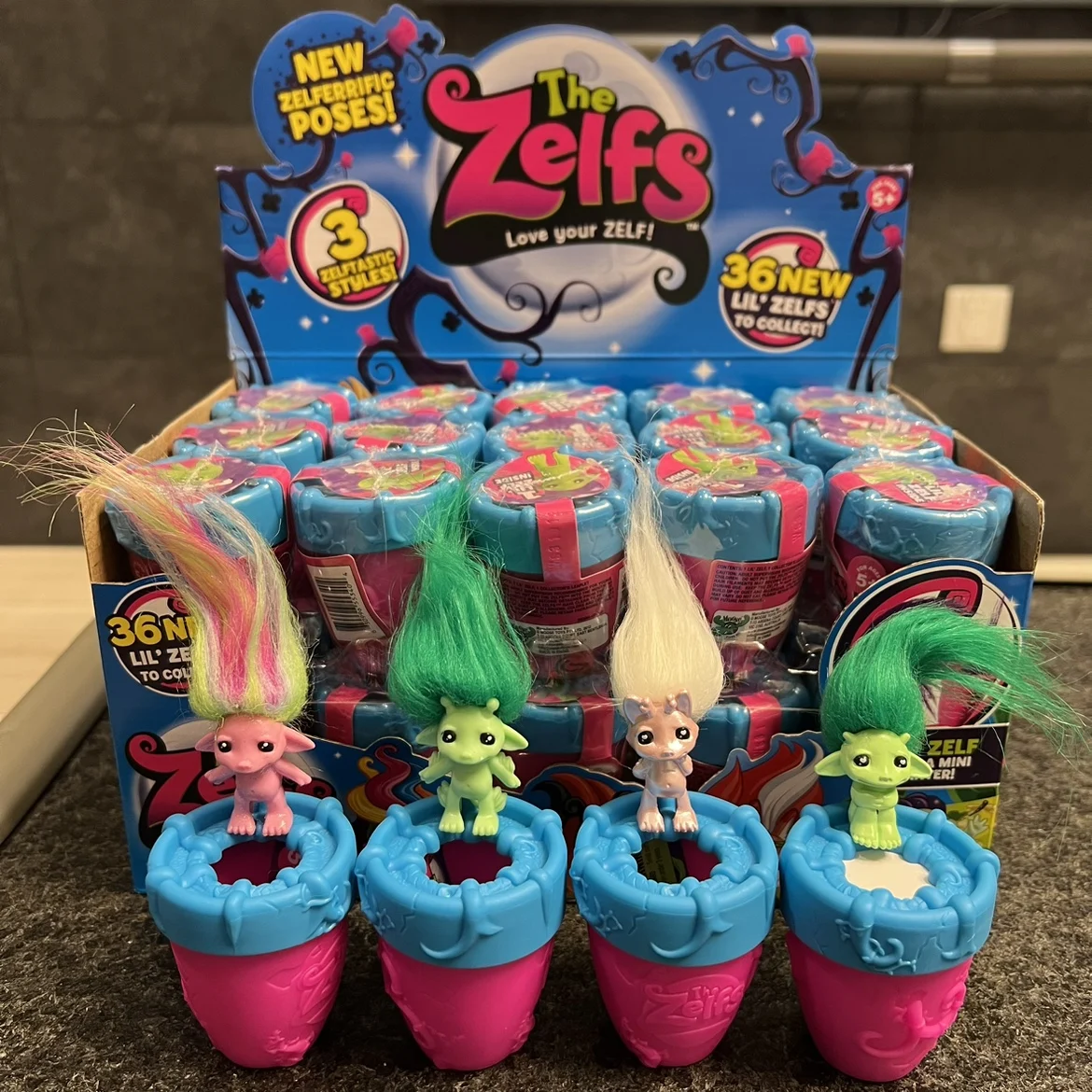 Original-The-Zelfs-Toys-love-your-zelf-troll-doll-Figure-Toy-Long-Hair ...
