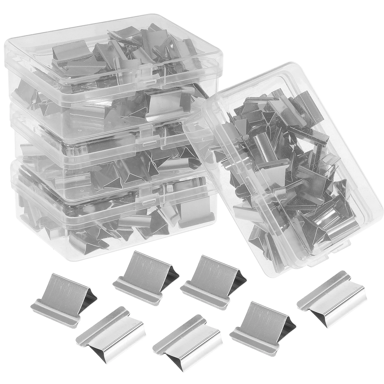 200pcs Wear Resistant Binder Clips Office Supplies Clam Paperclips ...