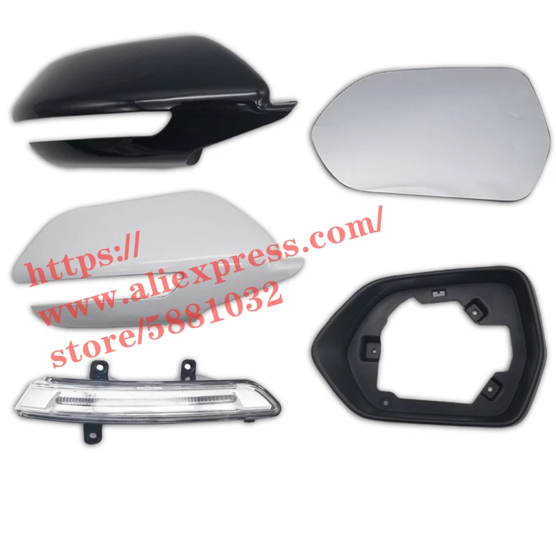 Rearview-Mirror-Cover-Frame-Lens-Turn-Light-for-WULING-BAOJUN-510 ...