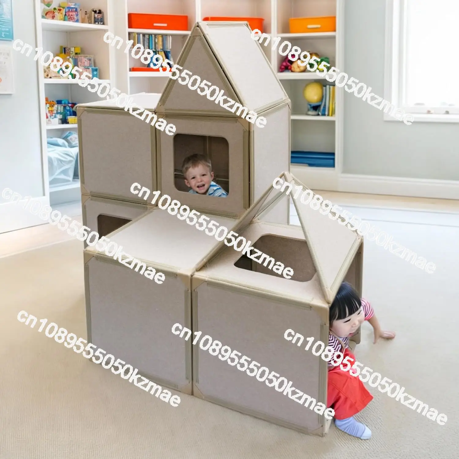 Magnetic Panel Playhouse Large Set with Built-In Magnets for ...