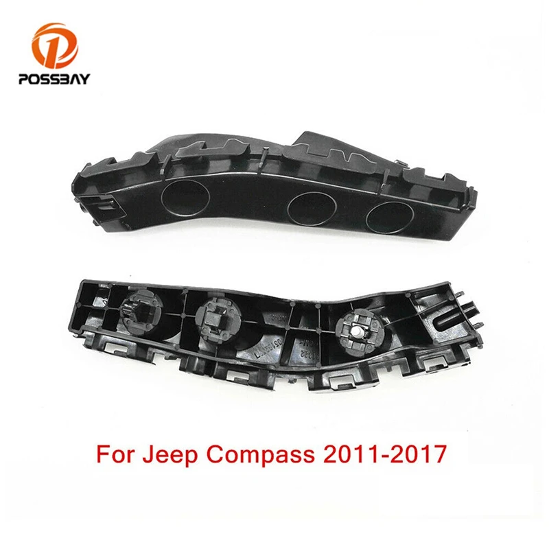 1Pair Car Front Bumper Bracket Hold Mount 5182596AC 5182597AC Exterior ...