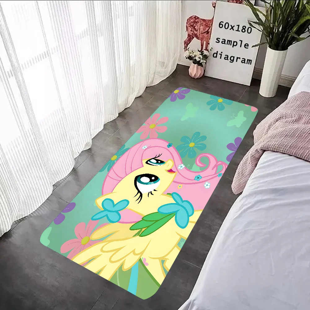 Cute-M-My-Cartoon-P-Pony-L-Little-Floor-Mat-Graphic-Printed-Flannel ...