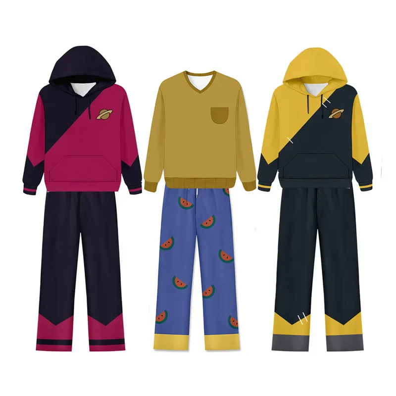 The Owl Cos House Season 3 Hunter Cosplay Costume Hoodie Pants Set ...