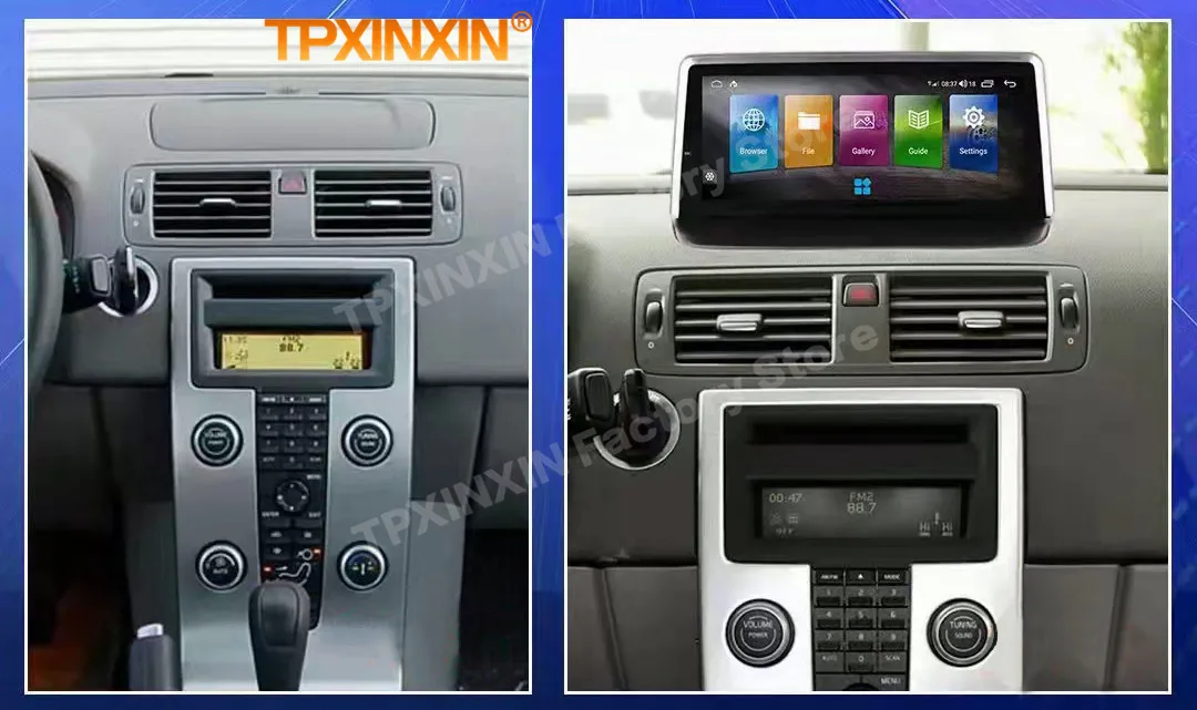 Radio-con-GPS-para-Coche-reproductor-Multimedia-con-Android-12-8-256GB ...