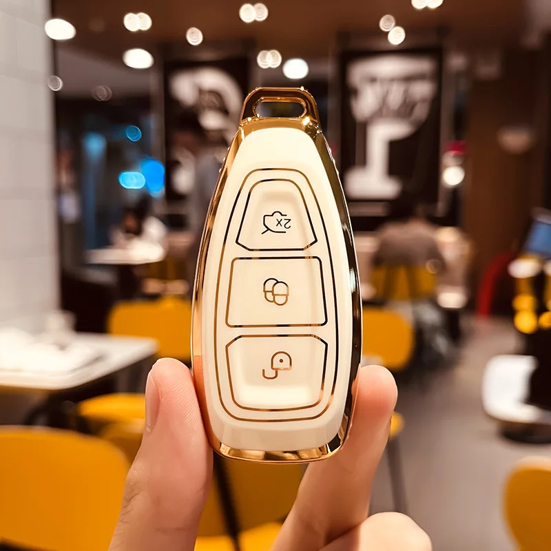Keyless 3 Taste tpu Auto Schlüssel Fall Abdeckung für ford Puma Mondeo ...
