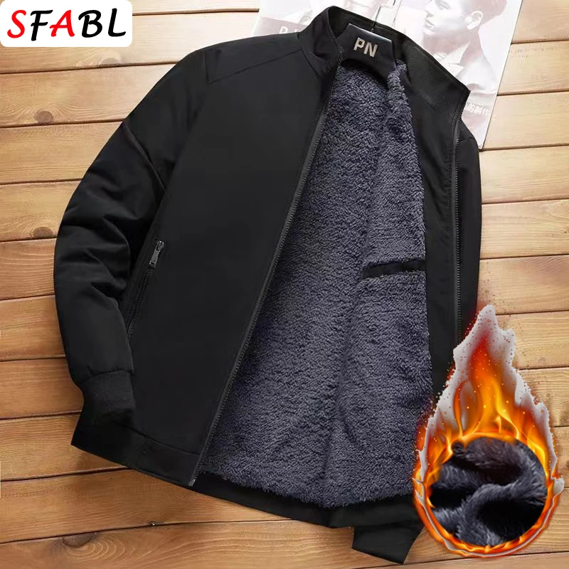 Casual-Thermal-Winter-Jackets-for-Men-Business-Office-Dress-Coat-Fleece ...
