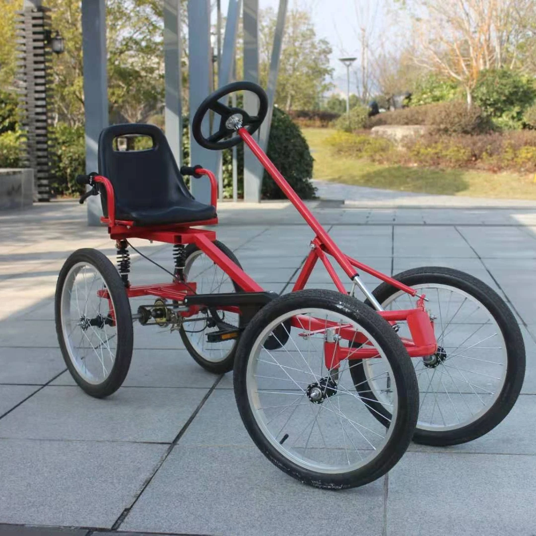 four-wheeled-bicycle-sightseeing-bike-front-and-rear-shock-absorption ...