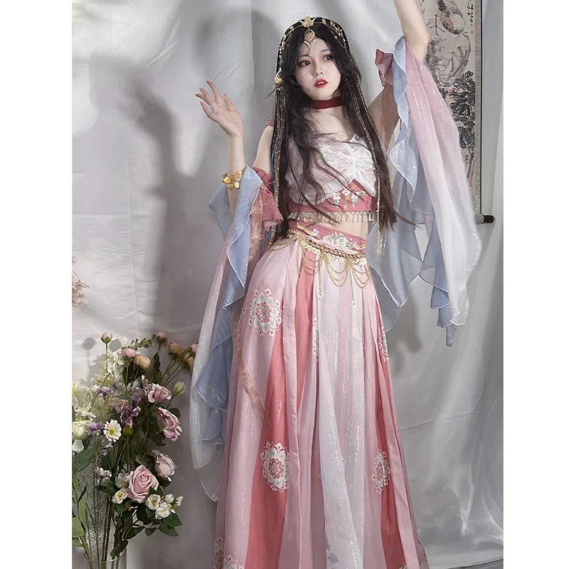 New-Hanfu-Female-Feitian-Han-Element-Exotic-Charm-Western-Region ...