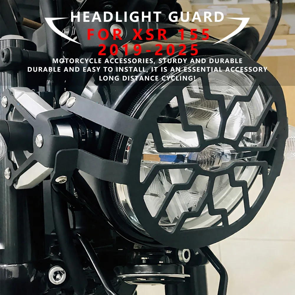 MTKRACING Headlight Guard For YAMAHA XSR155 2019-2025 Motorcycle ...