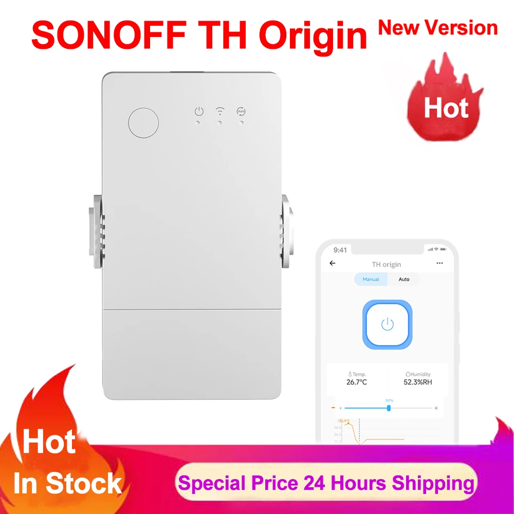 SONOFF-TH-Origin-16A-20A-Wifi-Smart-Temperature-and-Humidity-Monitoring ...
