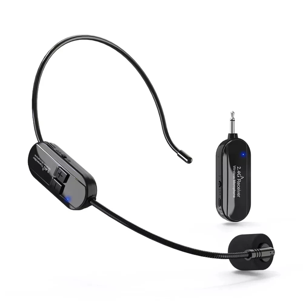 Professional-2-4G-Head-Mounted-Wireless-Microphone-Transmitter ...
