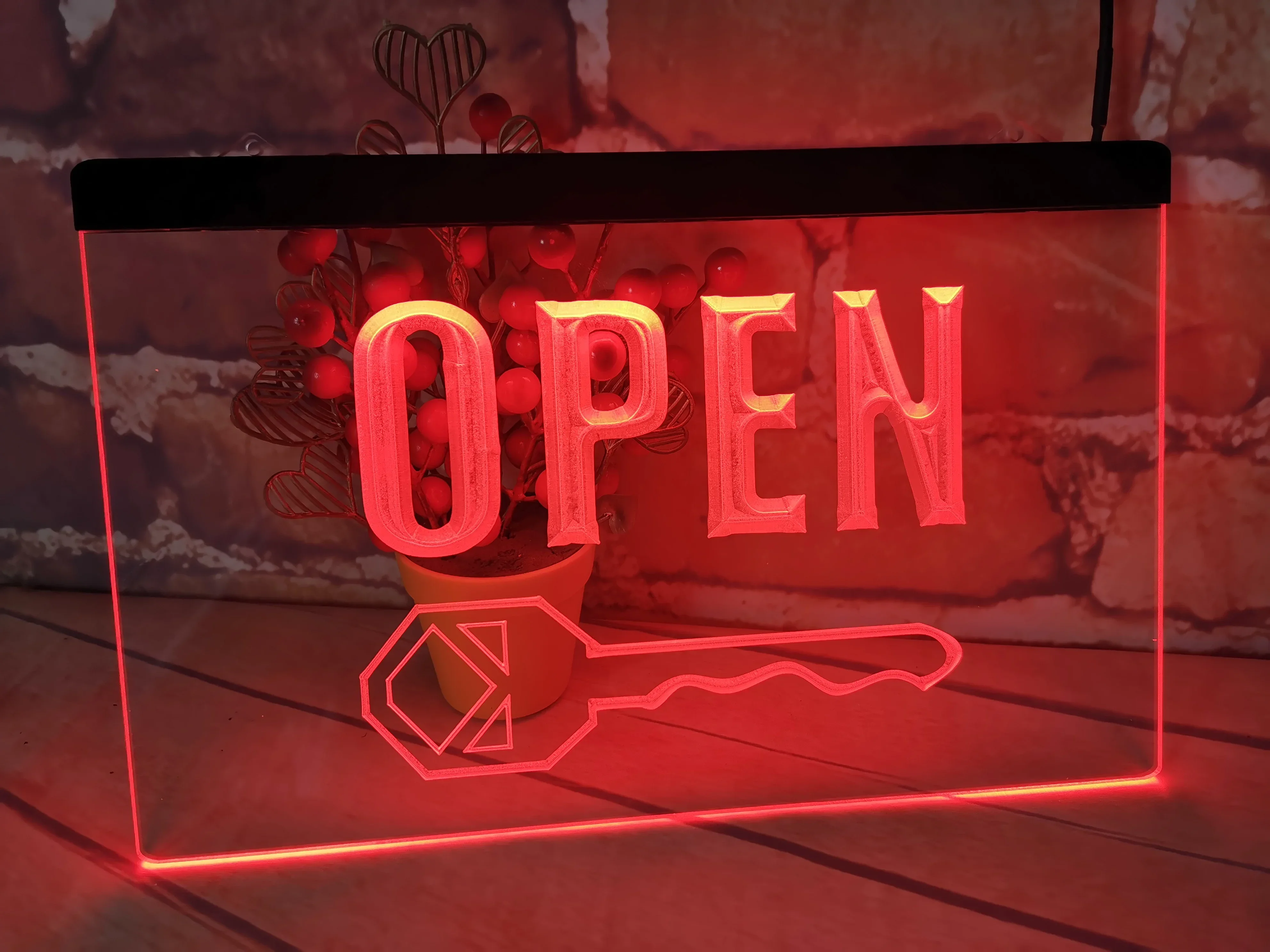 Open Keys Store Cutting Shop NEW LED Neon Light Sign vintage home decor ...