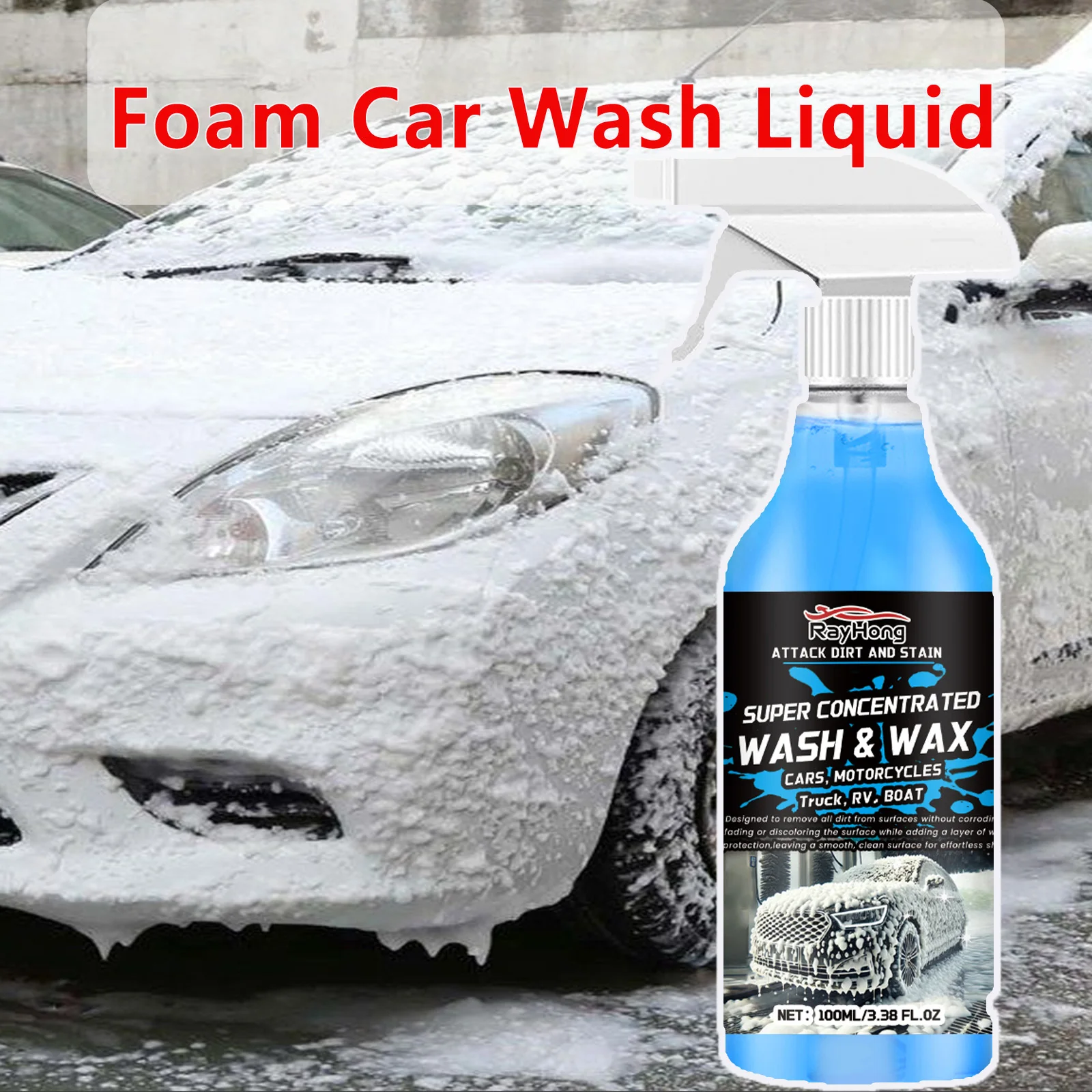 Car Wash Shampoo Super Foam Paint Detailing Car Products Car ...