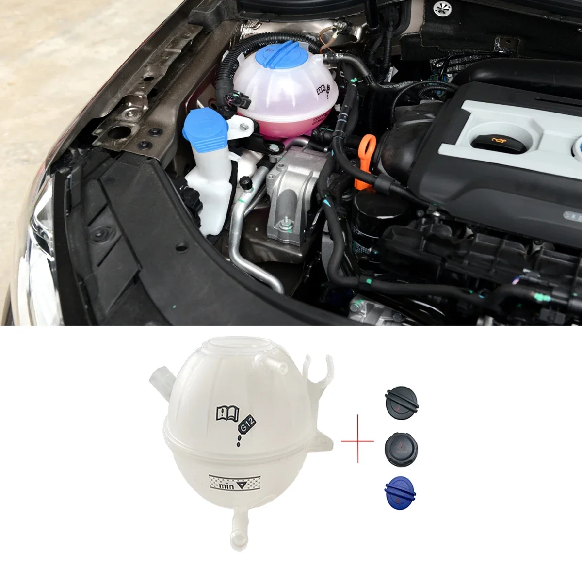 Engine-Coolant-Expansion-Tank-Cap-For-VW-Golf-5-Jetta-MK5-Passat-B6-CC ...