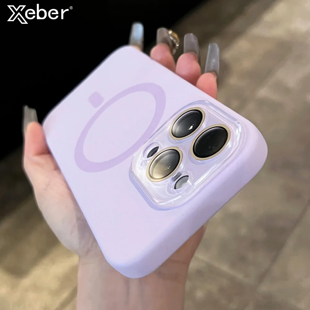 Liquid-Silicone-For-Magsafe-Wireless-Charging-Magnetic-Case-For-iPhone ...