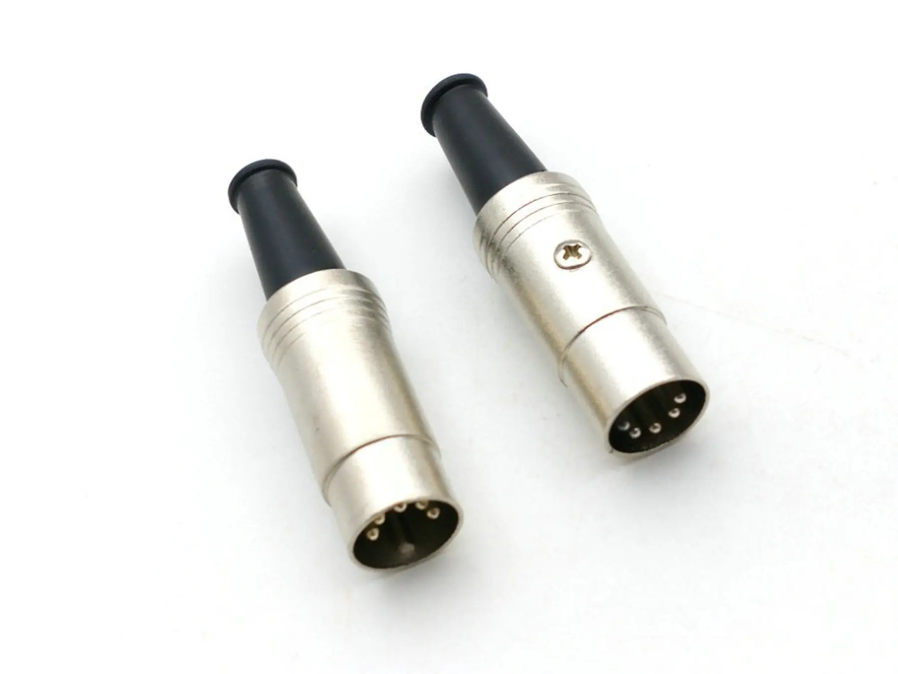 5PIN-DIN-Connector-Midi-Cable-Lead-Audio-Plug-Male-Inline-Metal ...