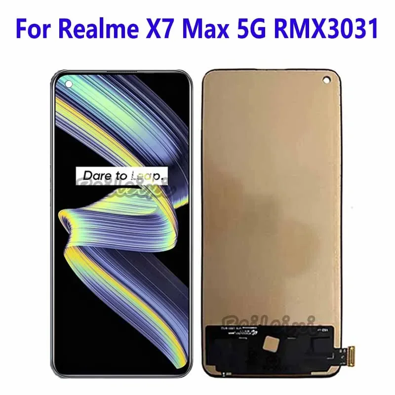 Montaje-de-digitalizador-de-pantalla-t-ctil-LCD-para-Realme-X7-Max-5G ...