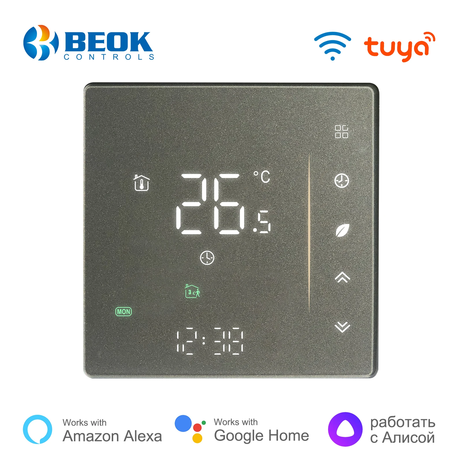 Beok Tuya Wifi Smart Thermostat For Warm Floor Heating And Gas Boiler Temperature Controller ...