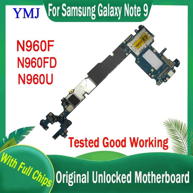 Placa-base-Original-desbloqueada-para-Samsung-Galaxy-Note-9-N960F ...