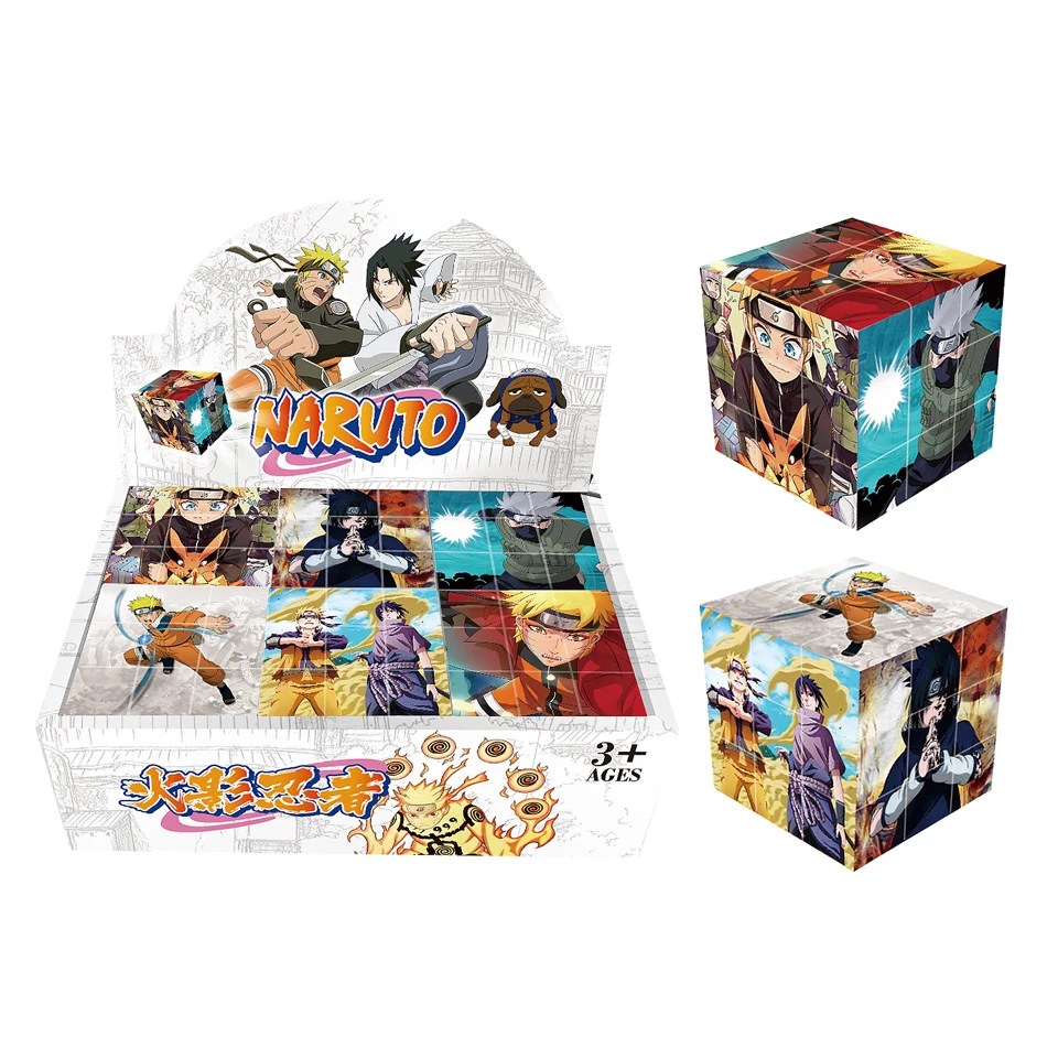 Naruto-Anime-Magic-Cube-Stickerless-Cube-Puzzle-Professional-Speed ...