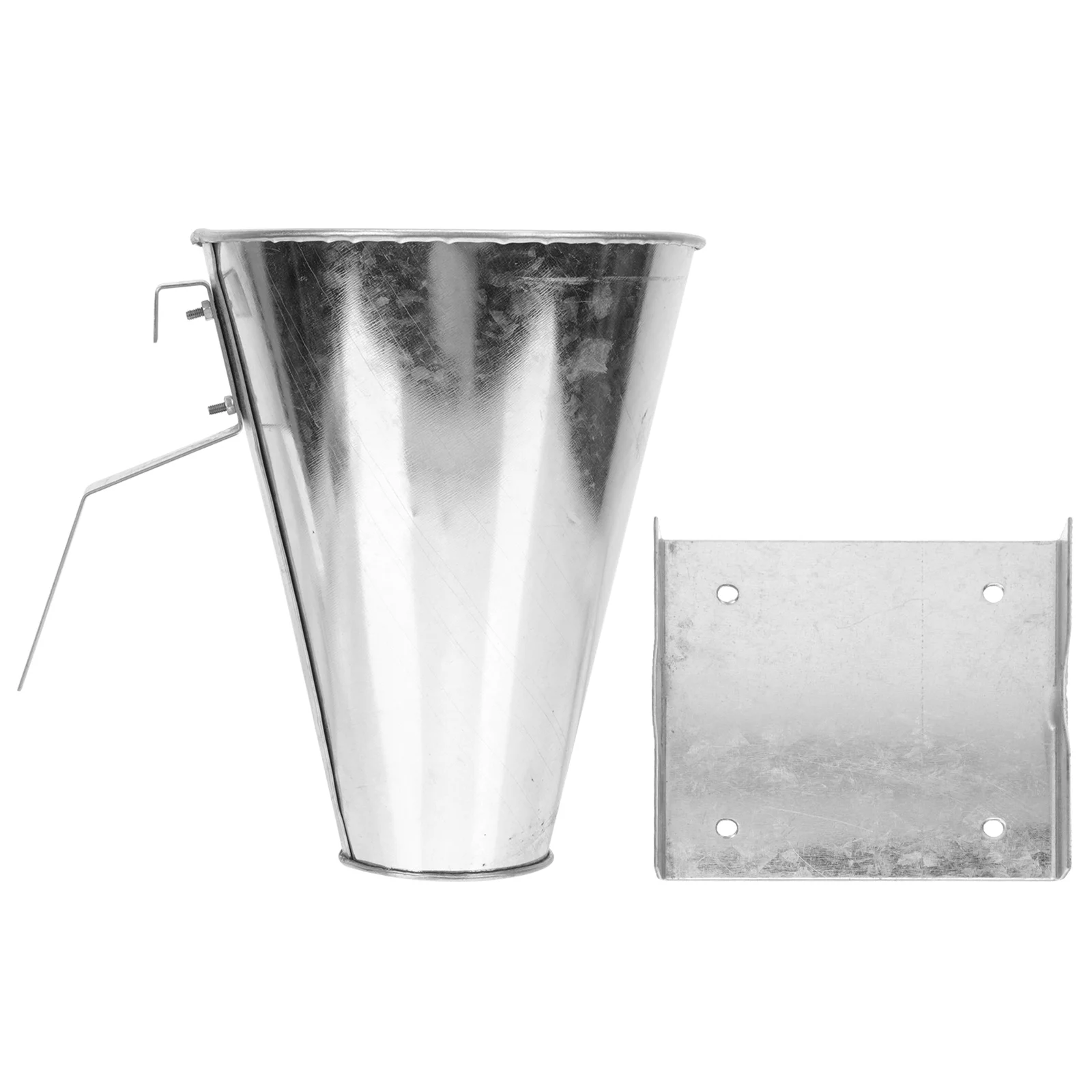 1pc Chicken Bleeding Funnel Stainless Steel Cone shaped Filter ...