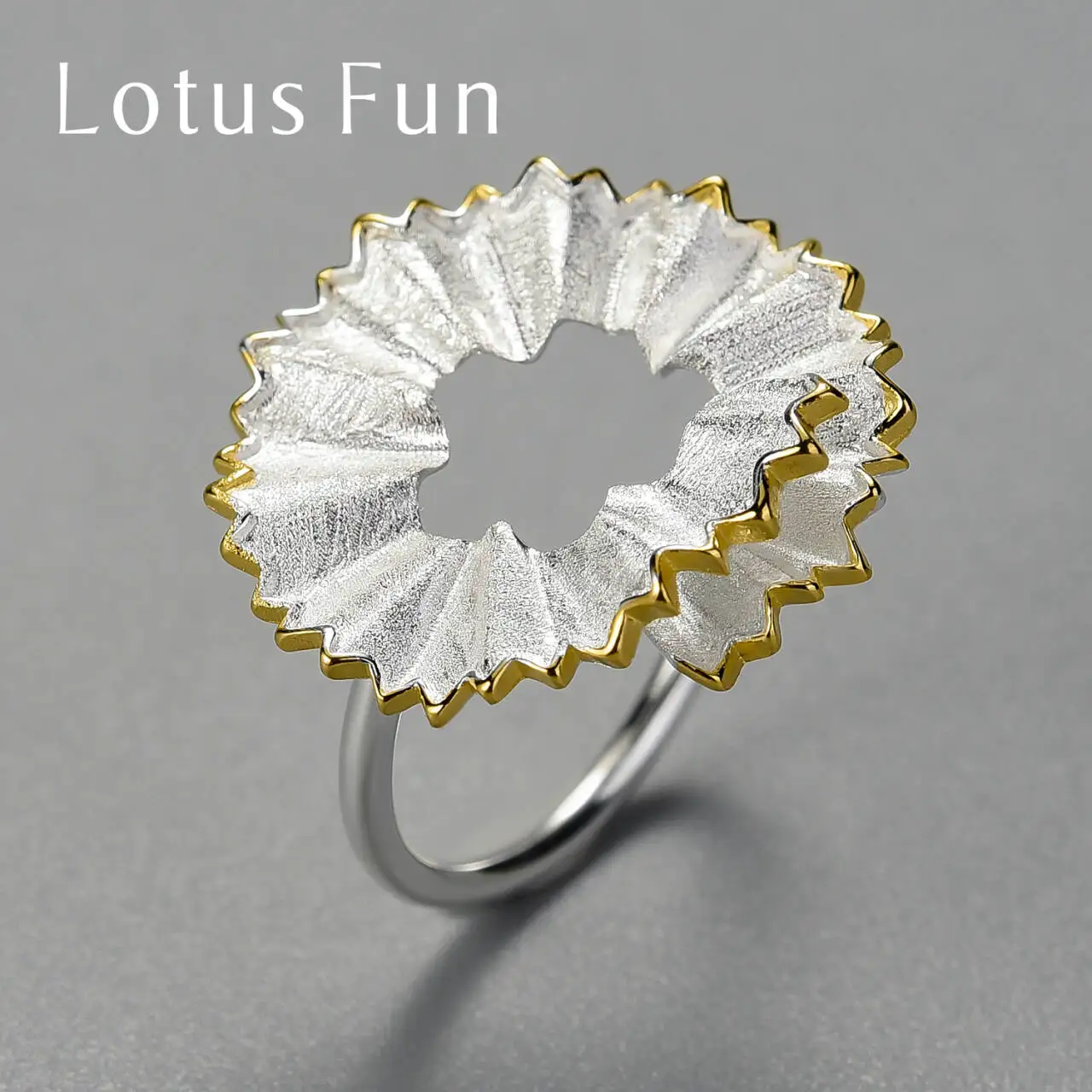 Lotus Fun Real 925 Sterling Silver Unusual Minimalism Round Pencil ...