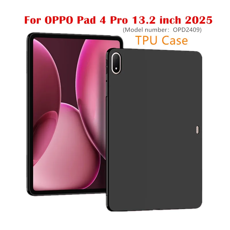 For OPPO Pad 4 Pro 13.2 inch 2025 Silicone Protective case TPU Anti ...