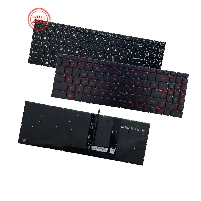 RU/US Keyboard for MSI Z16 GP76 GL66 GF66 GF76 MS-1582/17L1/17H3 17L2 ...