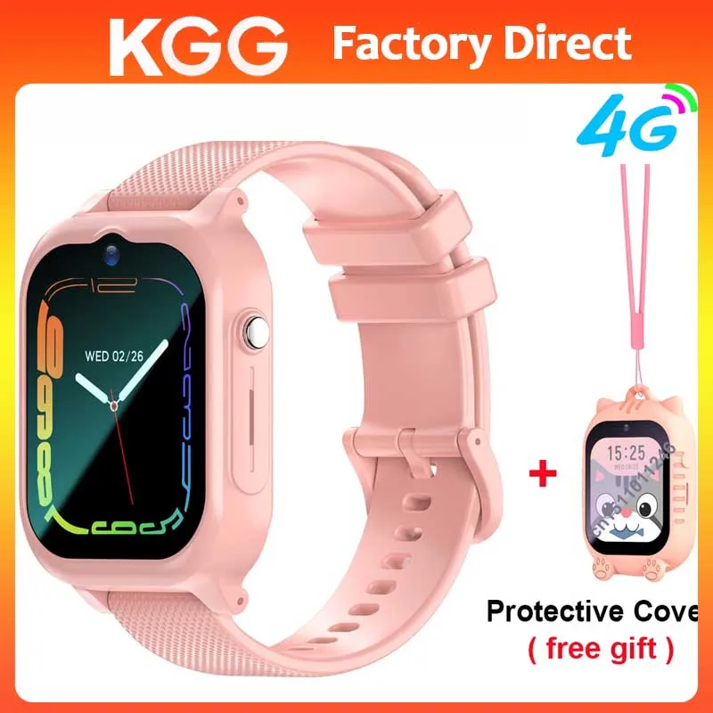 4G-Kids-Smart-Phone-Watch-1-83inches-IPS-Screen-700mAh-GPS-WIFI-LBS ...