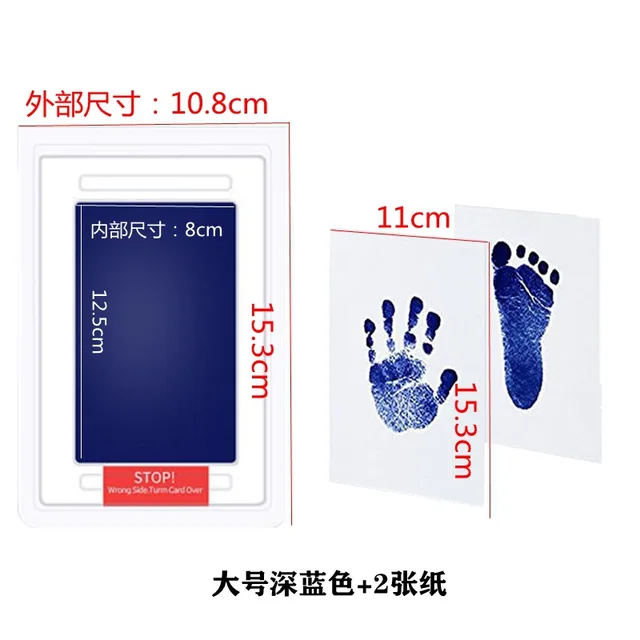 Baby Care Non-Toxic Baby Handprint Imprint Kit Baby Souvenirs Casting ...
