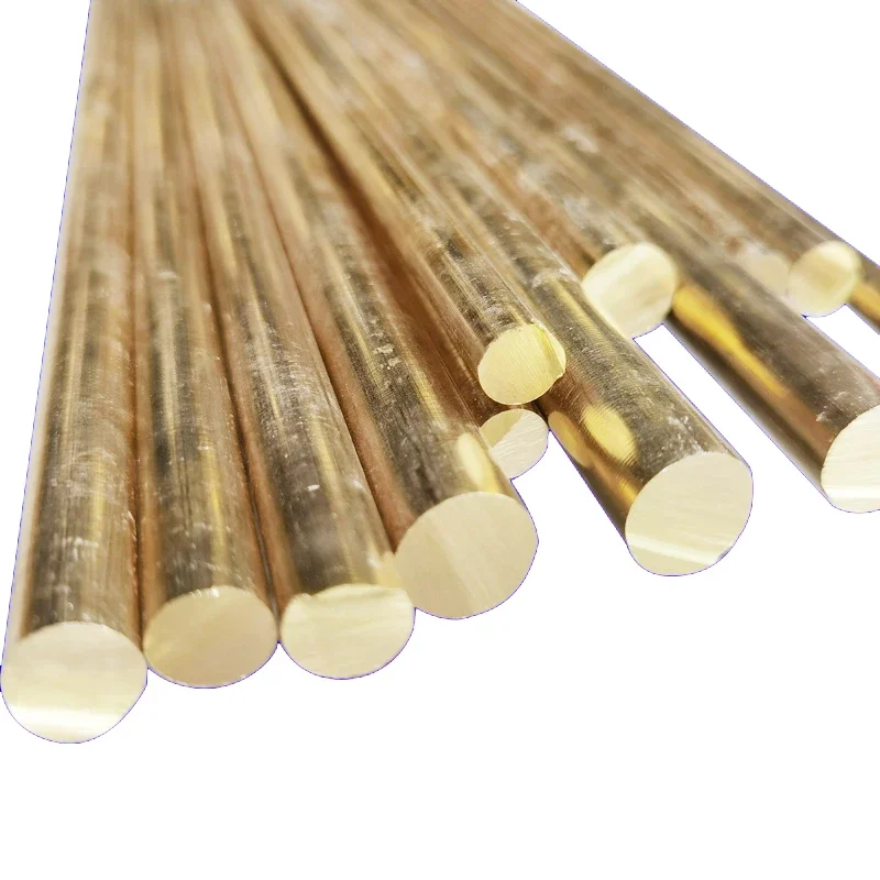 H59 Brass Round Bars Solid Rods Dia 0.8mm 1mm 1.2mm 1.5mm 2mm 3mm 4mm 5mm 6mm 8mm 10mm 12mm 14mm ...