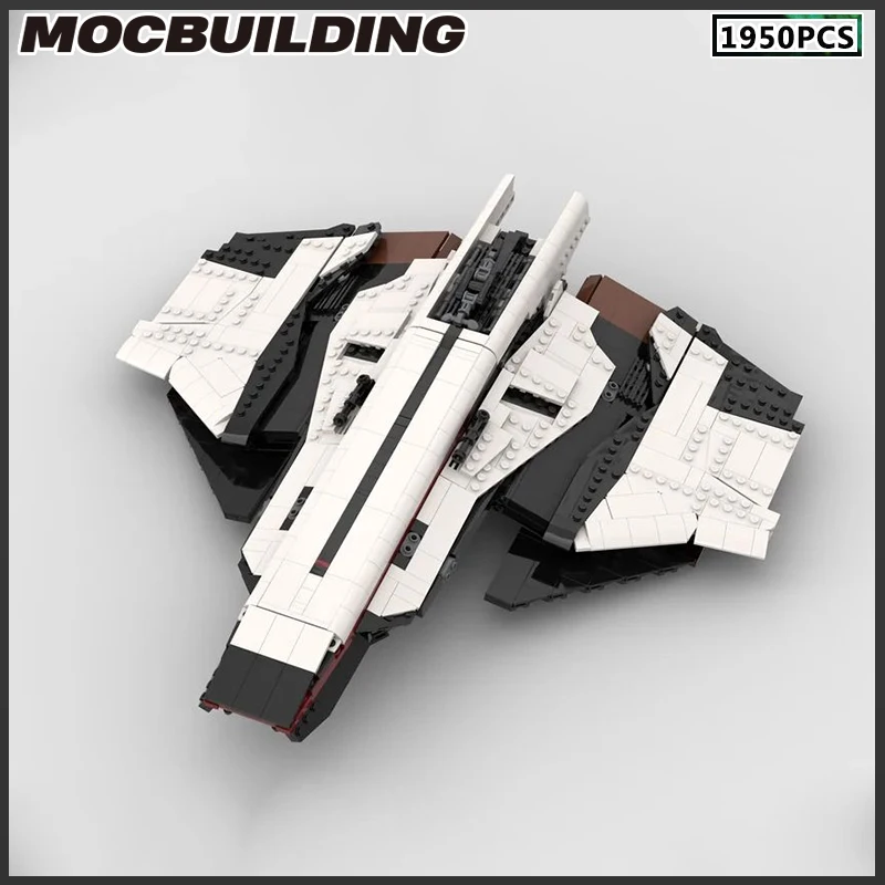 MOC Building Block Starfighter Star Ship Model Spirit Series DIY Bricks ...