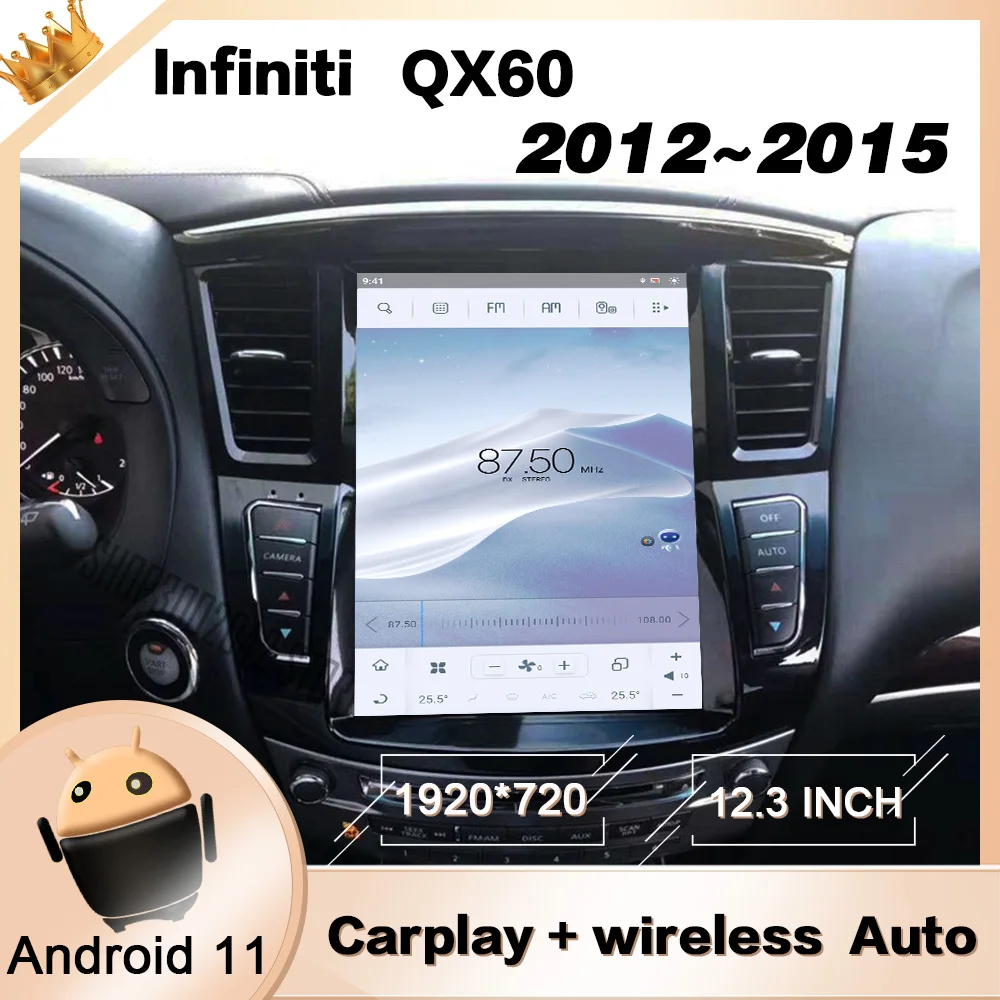 2015 Infiniti Qx60 Audio Cd Player