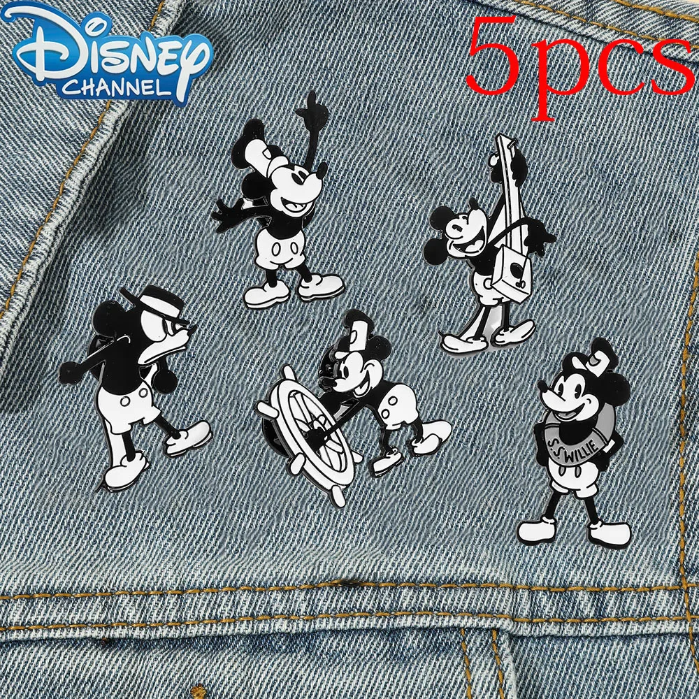 Broche-de-dibujos-animados-de-Mickey-Mouse-insignia-de-Anime-cl-sica-de ...