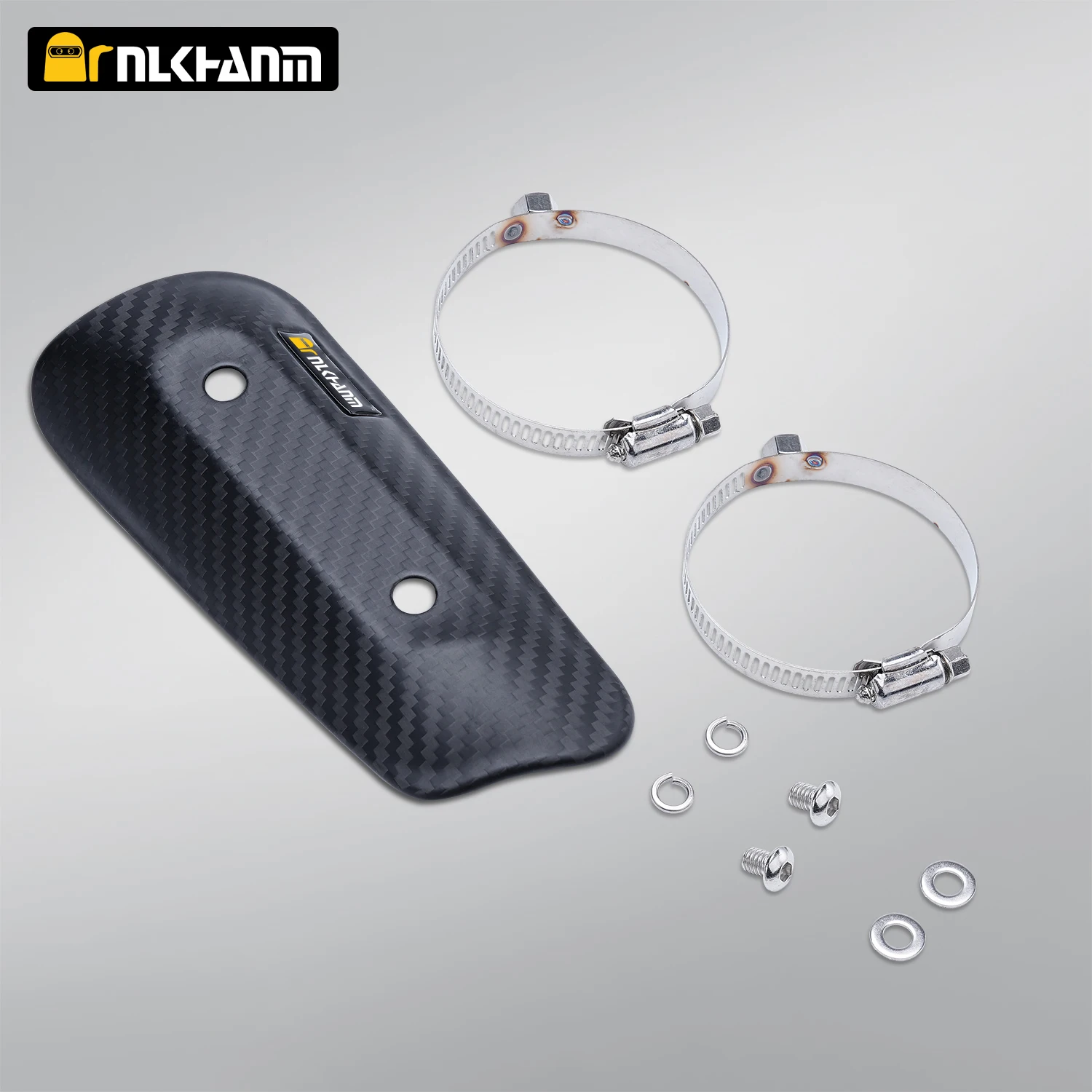 Motorcycle carbon fiber Exhaust Heat Shield Protector High Temperature ...