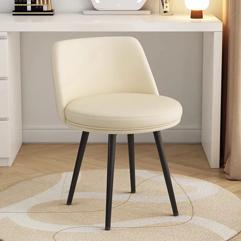 Girl-Elegant-Vanity-Chair-Modern-Spinning-Small-Dressing-Chair-Living ...