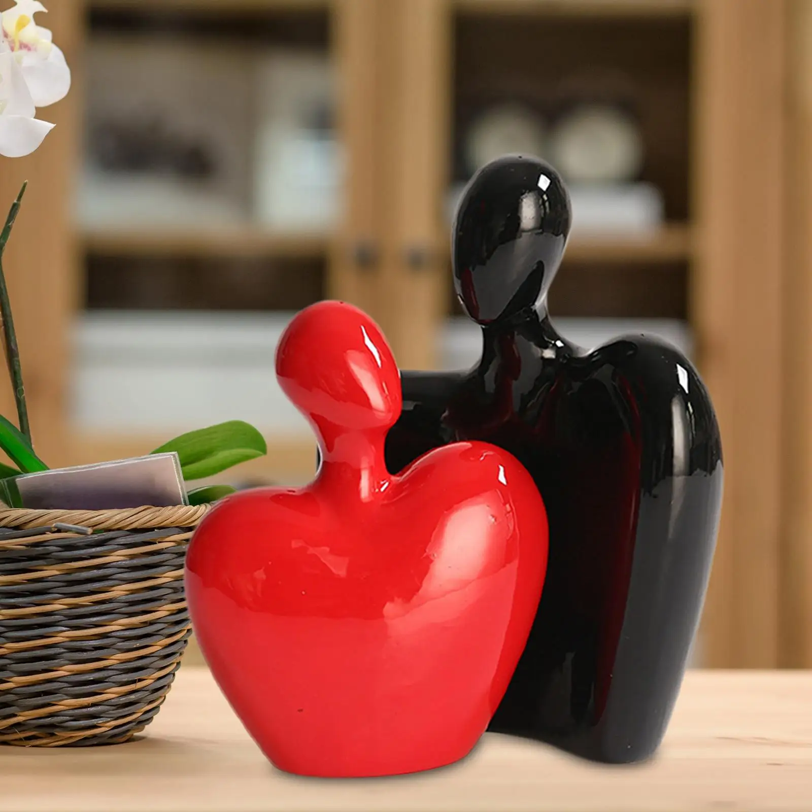 Abstract-Couples-Sculptures-Art-Crafts-Hug-Couple-Ornament-Affectionate ...