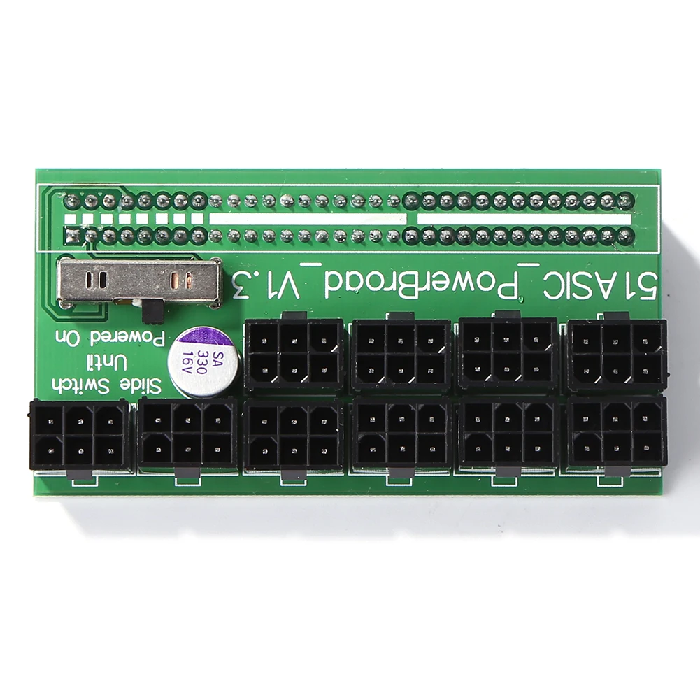 750W-1200W-PSU-Power-Supply-Breakout-Board-10-Ports-PCIe-6Pin-for-HP ...