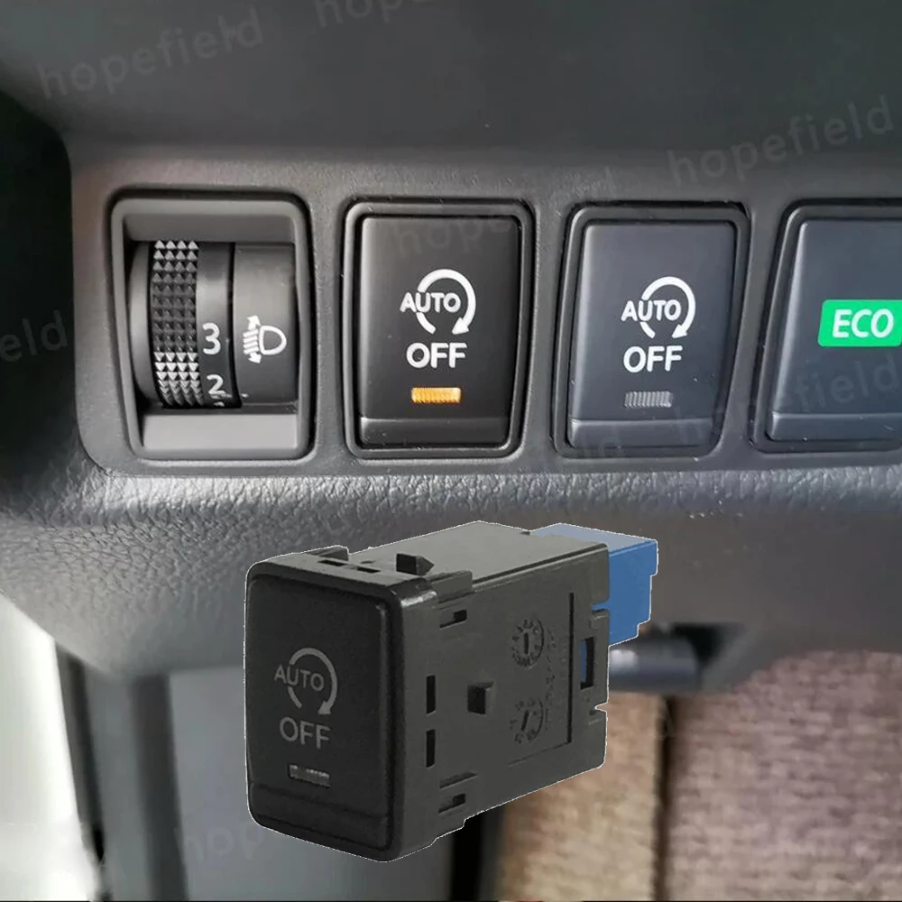 Automatic-Start-Stop-Button-Switch-Engine-System-Off-Closer-For-Nissan ...