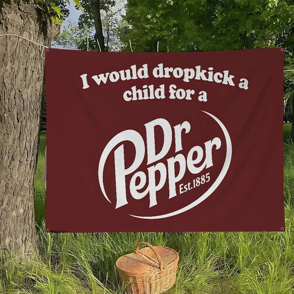 D-Dr Pepper Cartoon Retro Flags Multiple Choice Living Studio Booth ...