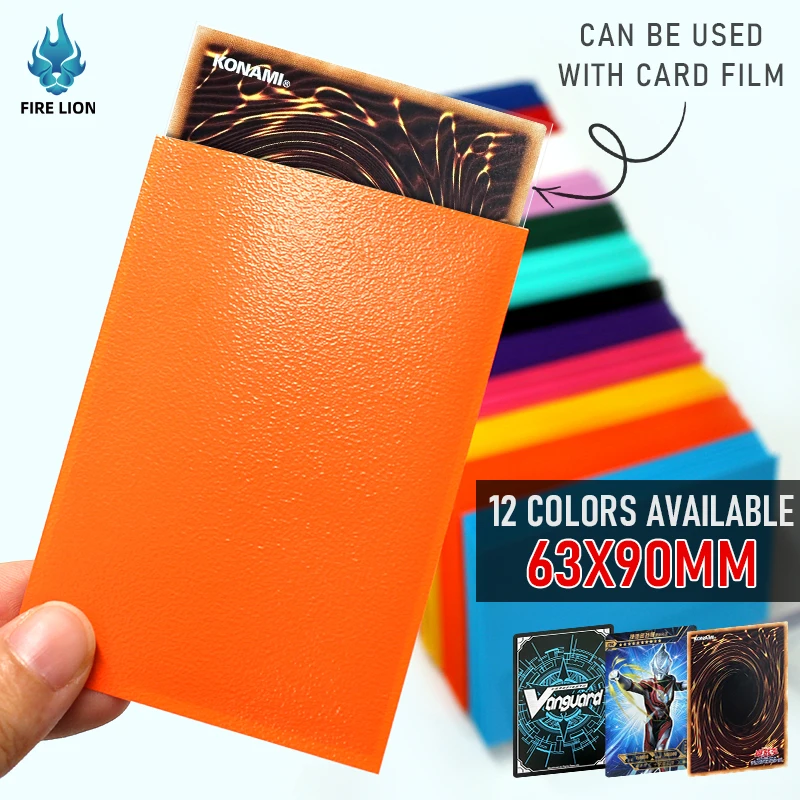 100PCS-63-90mm-Colored-High-Quality-Matte-Katana-Board-Games-Card ...