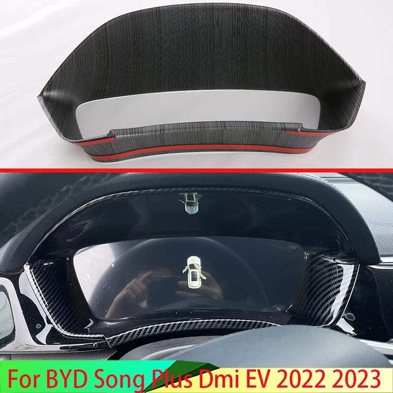 For-BYD-Song-Plus-EV-DMI-2022-2023-Car-Accessories-Carbon-Fiber-Style ...