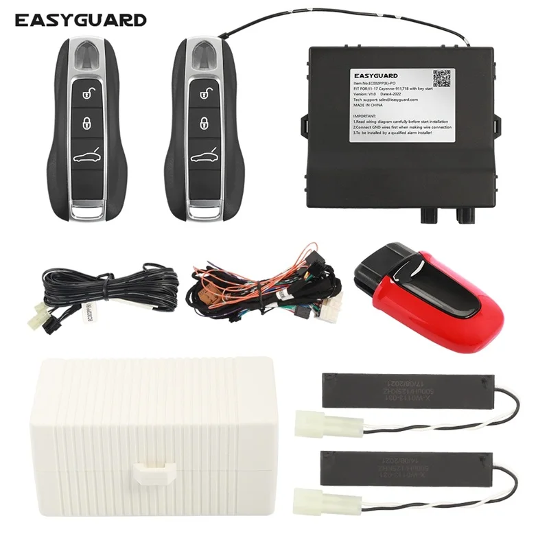 EASYGUARD 플러그 앤 플레이 CAN BUS PKE kit for porsche 11 17 cayenne, 911, 718 ...
