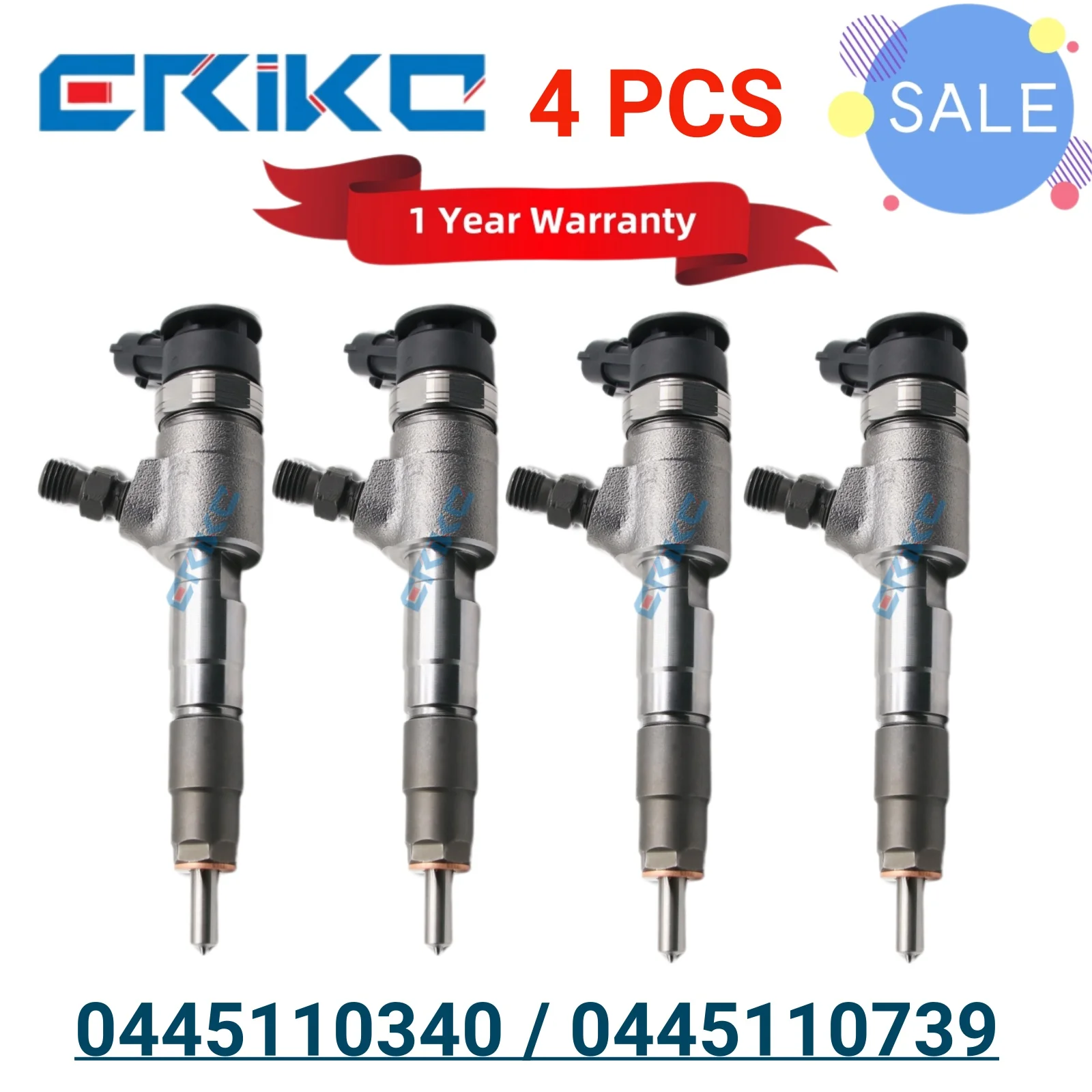 4-PCS-0445110340-Nozzle-Injector-0445110739-Diesel-Fuel-Injector ...