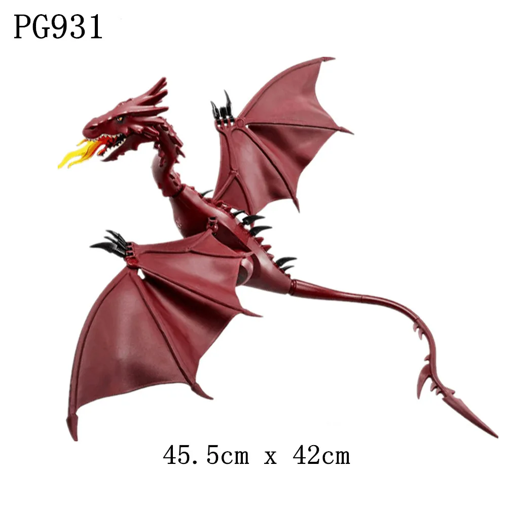 Feleph-Single-45-42cm-Smauges-Movie-Series-Building-Blocks-Dragon ...