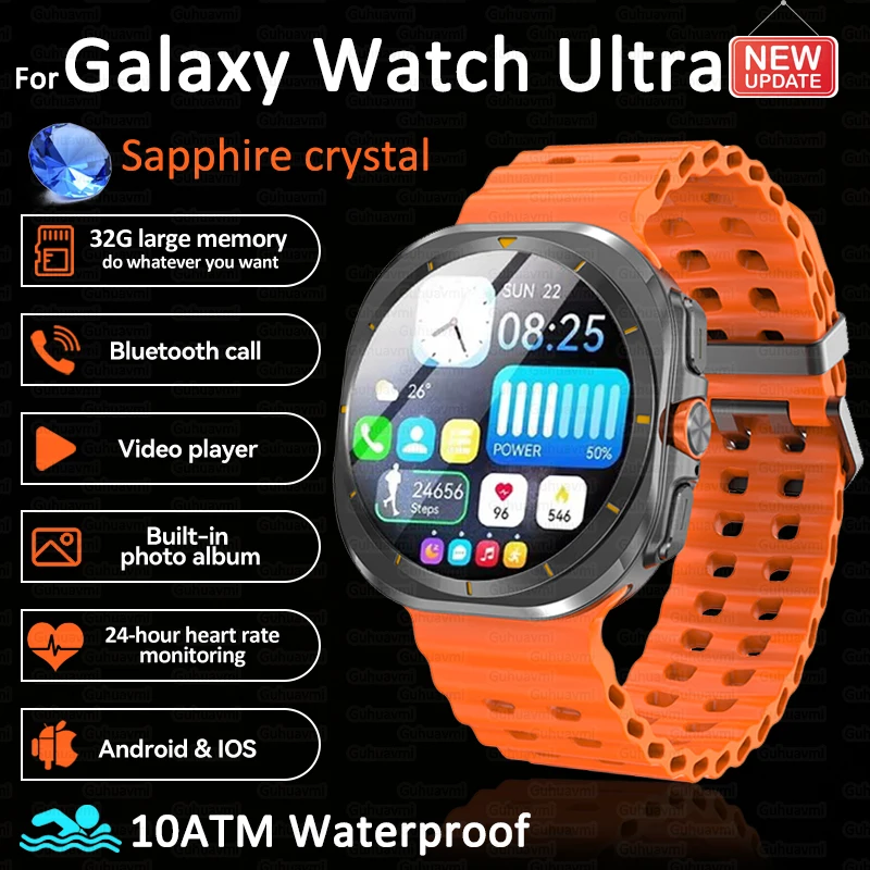 Samsung-Montre-intelligente-Galaxy-7-Ultra-pour-homme-cran-saphir-m ...