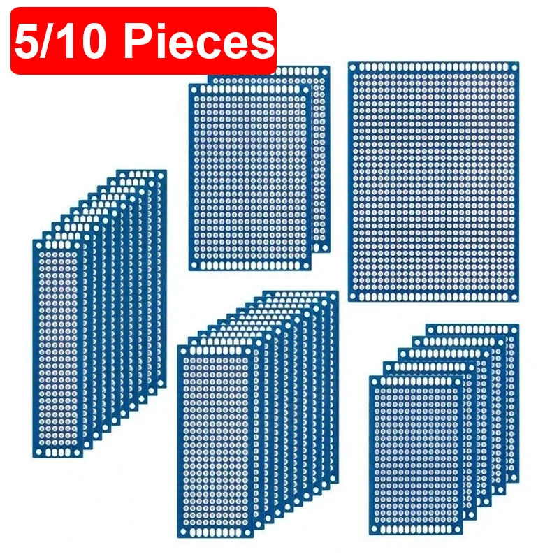 5-10pcs-PCB-Board-Prototyp-Board-blau-3x7cm-4x6cm-5x7cm-7x9cm ...