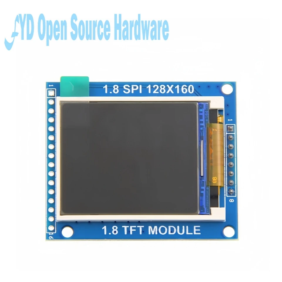 1.8 Inch 128*160 Serial SPI TFT LCD Module Display With PCB Adapter ...